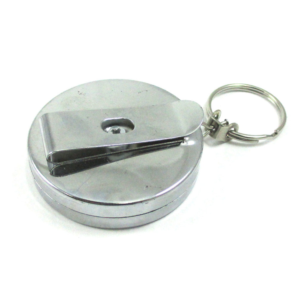 Heavy Duty Retractable 2" Pull Reel Key Chain Retractable Chain Belt C ...