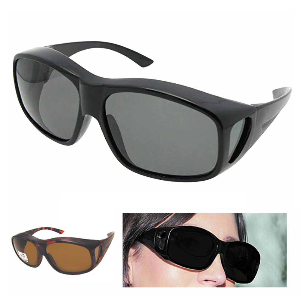 1 Extra Large Safety Glasses Fit Over Rx Goggles Protective UV Lens Me ...