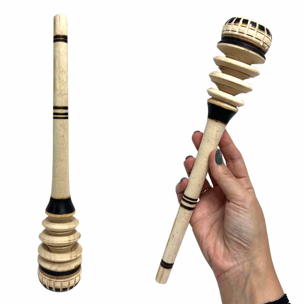 Authentic Artisanal Mexican Molinillo Whisk Hot Chocolate Frother Stir ...
