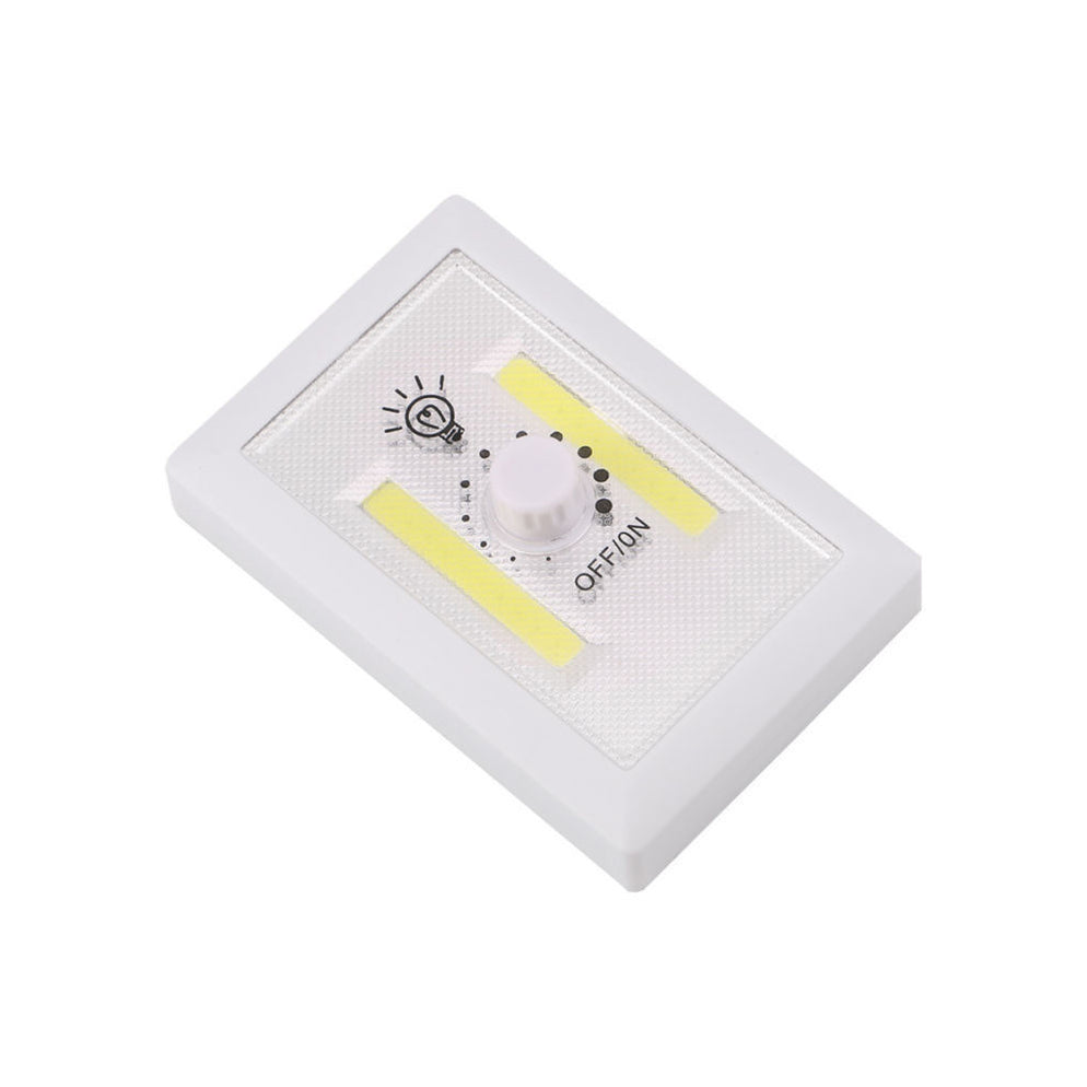 LED COB Night Light Dimmer 240 Lumen Wireless Closet Wall Room Battery ...