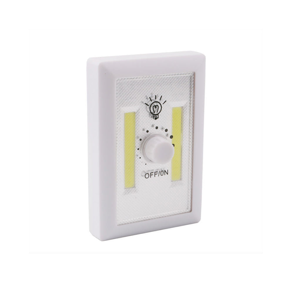LED COB Night Light Dimmer 240 Lumen Wireless Closet Wall Room Battery ...