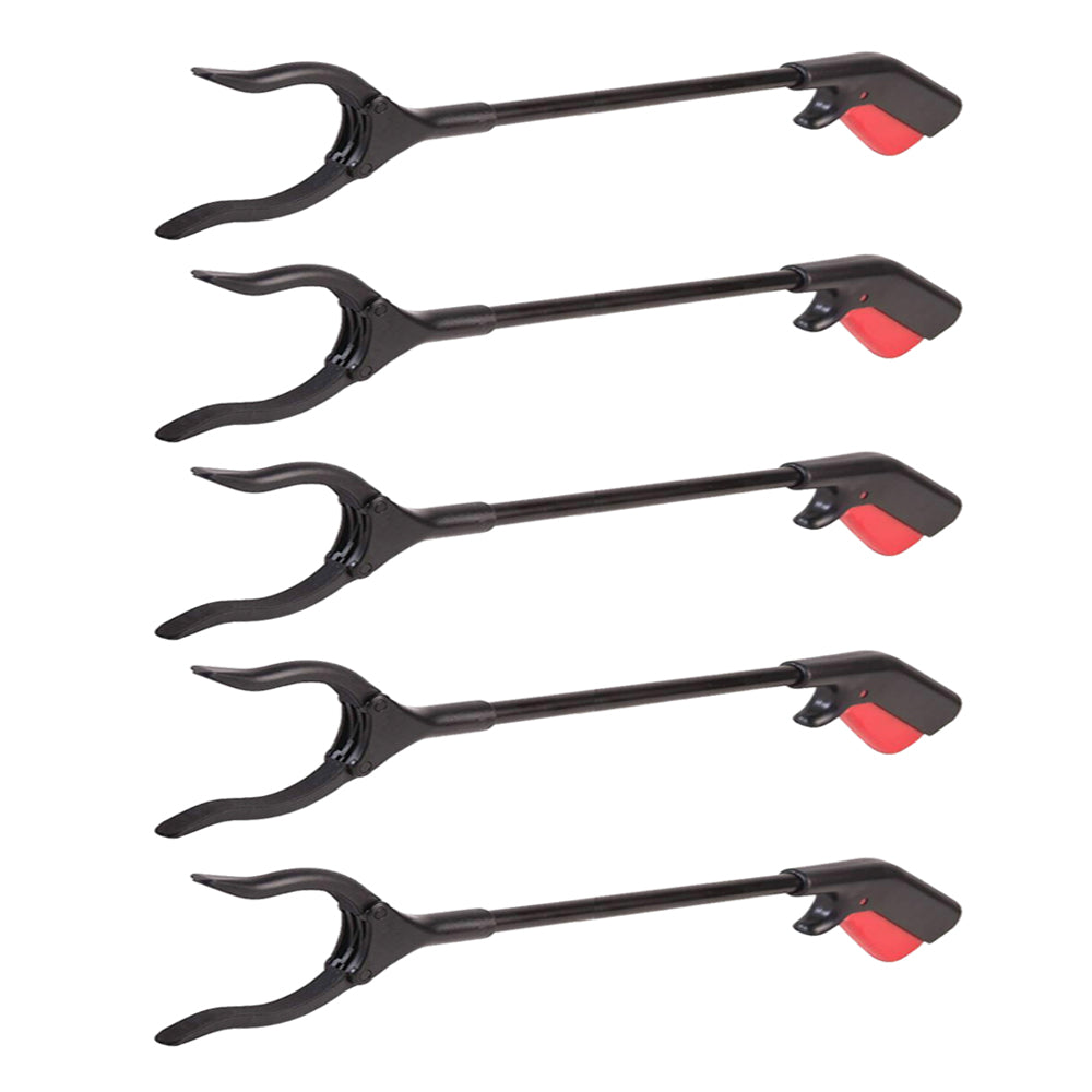 5 Pc Easy Reach Grab Grabber Pick Up Reaching 31" Tool Stick Extend Re ...