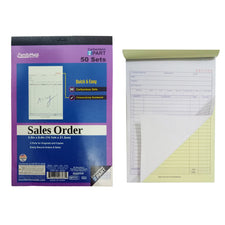 Carbonless Sales Receipt Record Book 2 Part 50 Sets Duplicate Receipt ...