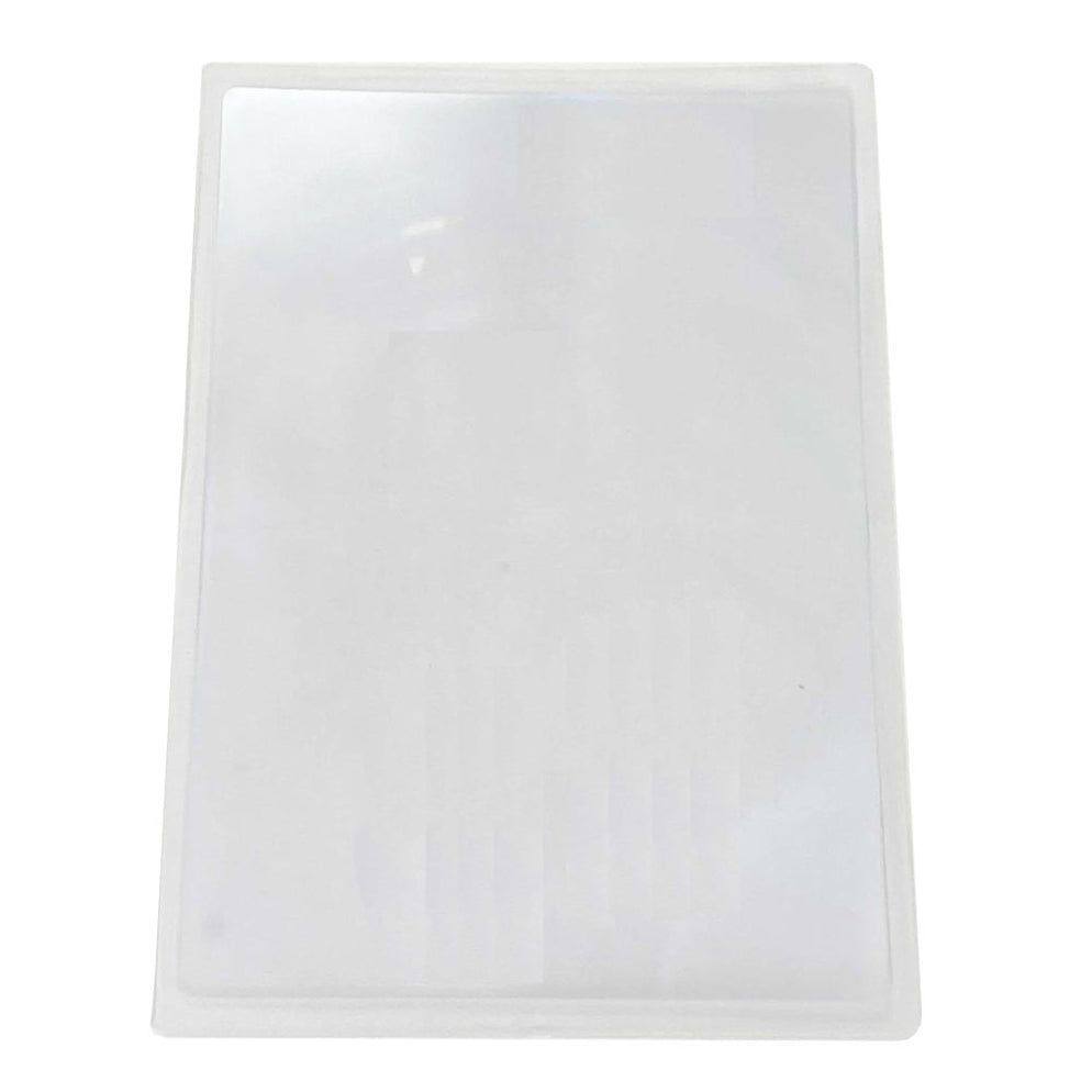 Magnifier Lens Full Page Magnifying Sheet 2X Reading Books Glass Visio ...