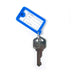 10 Pc Color Coded Key Tags Keychain Split Rings Labels Color Plastic K ...