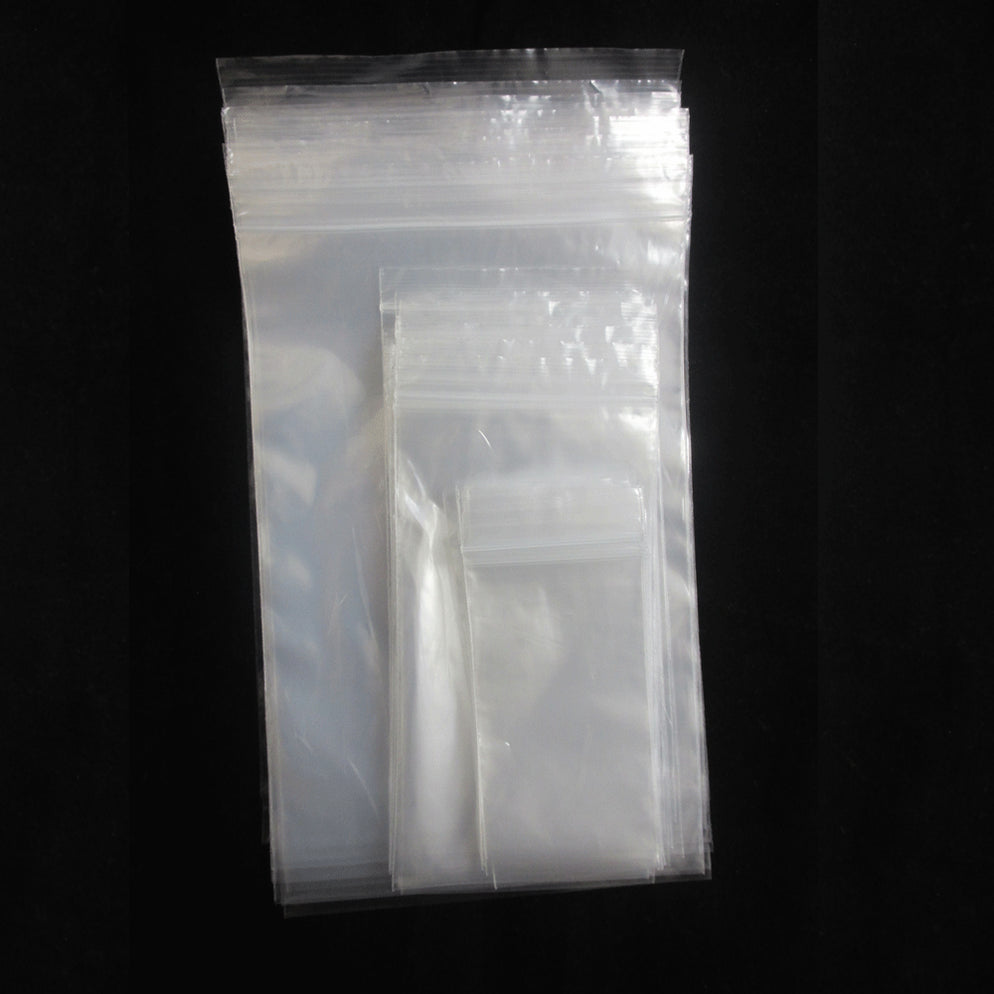 600 Clear Baggies Reclosable Zipper Lock Plastic Bags Poly Jewelry Ass ...