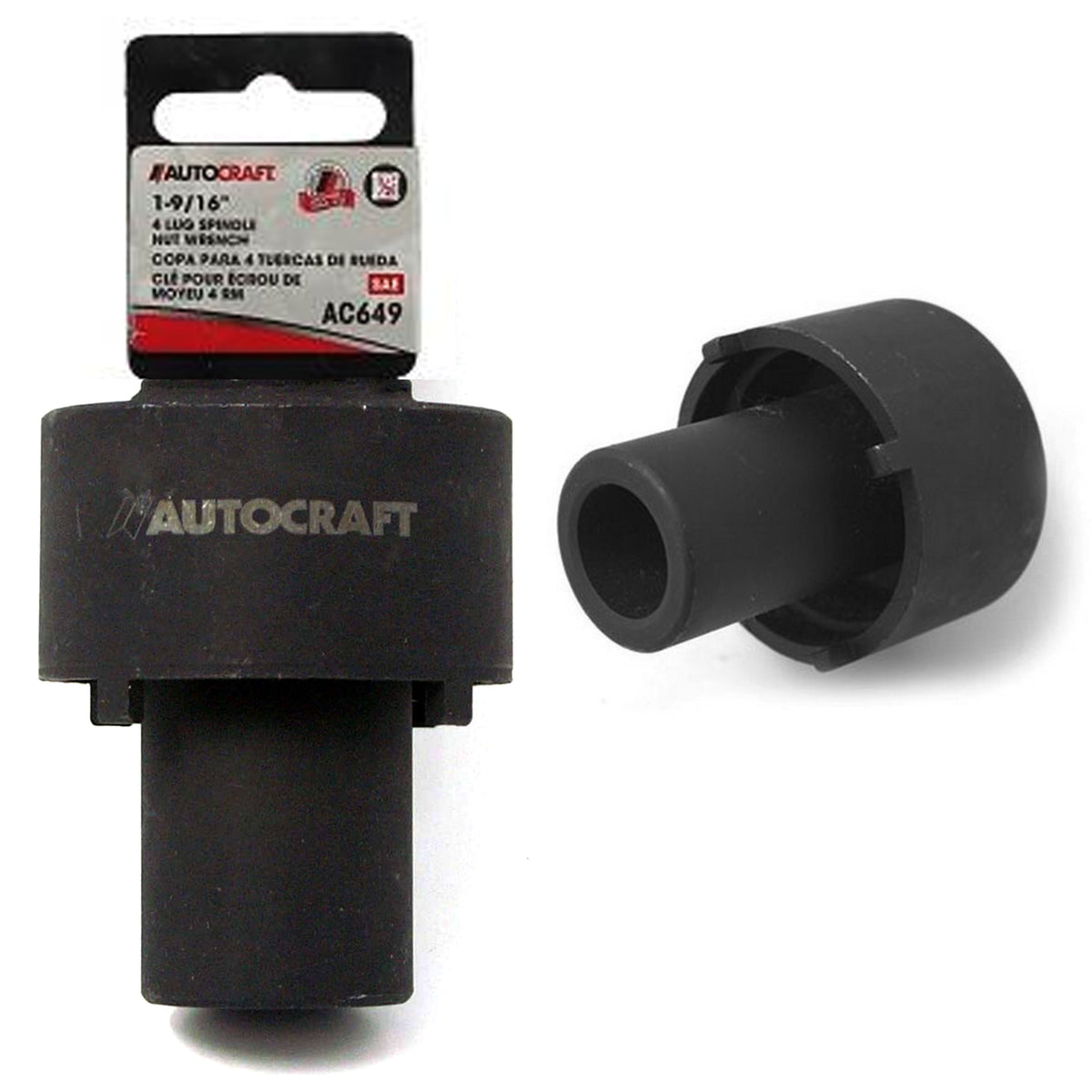 1 Pc 1-9/16" 4 Lug Spindle Nut Wrench Socket Axles Rotating Locknut Tu ...