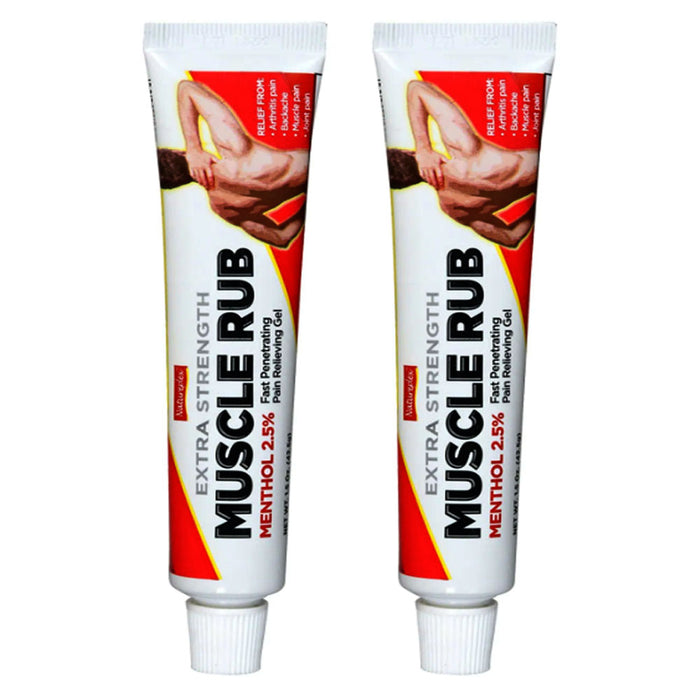 2 Pk Menthol Analgesic Gel Muscle Rub Joint Arthritis Pain Relief Crea ...