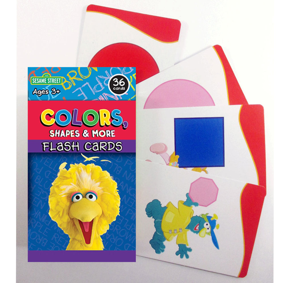 2Pk Flash Cards Sesame Street Early Learning Games Colors Shapes Chara ...