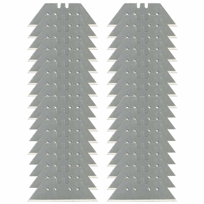 48 Utility Knife Blades Standard Replacement Razor Retractable Box Cut ...