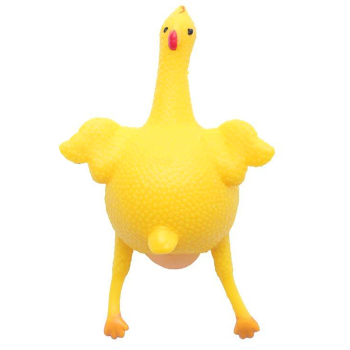 2 X Chicken Egg Yolk Squeeze Balls Finger Exercise Stress Relief Senso ...