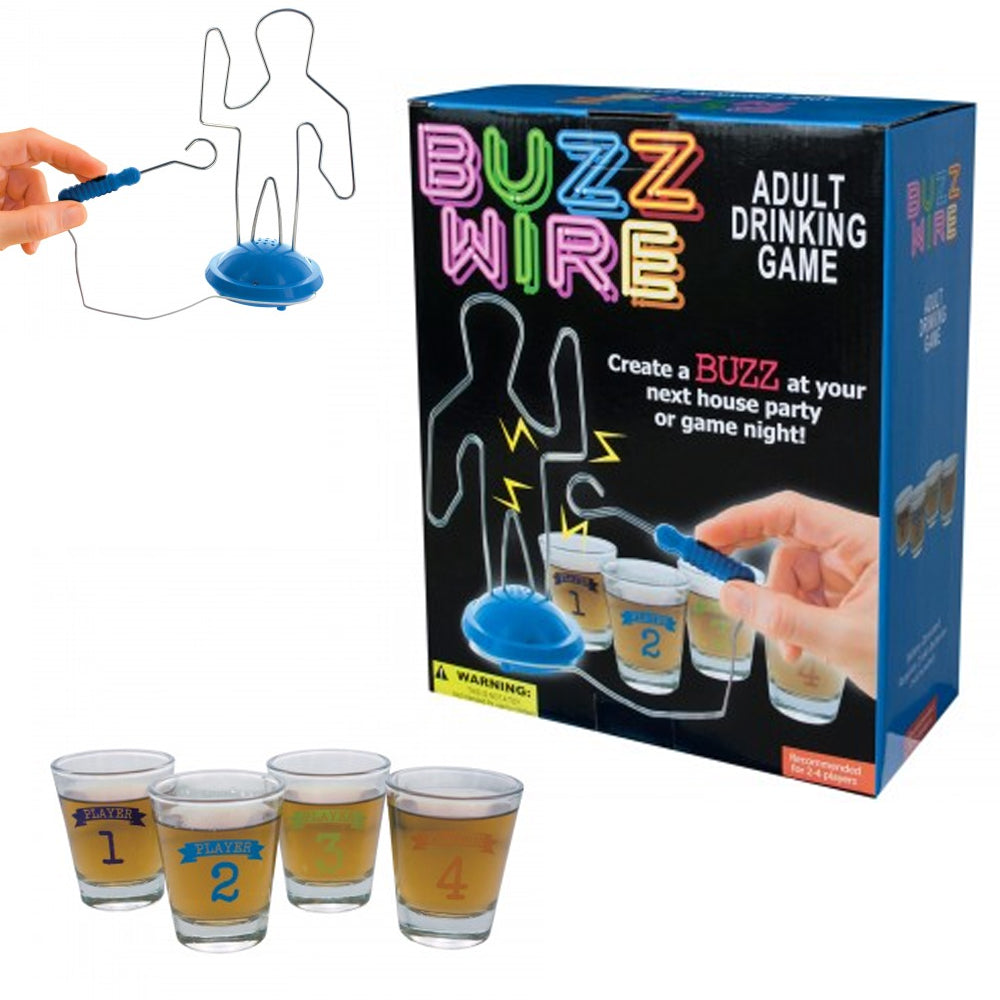 Buzz Wire Drinking Game Party Adult Novelty Shot Glasses Stocking Gift — AllTopBargains