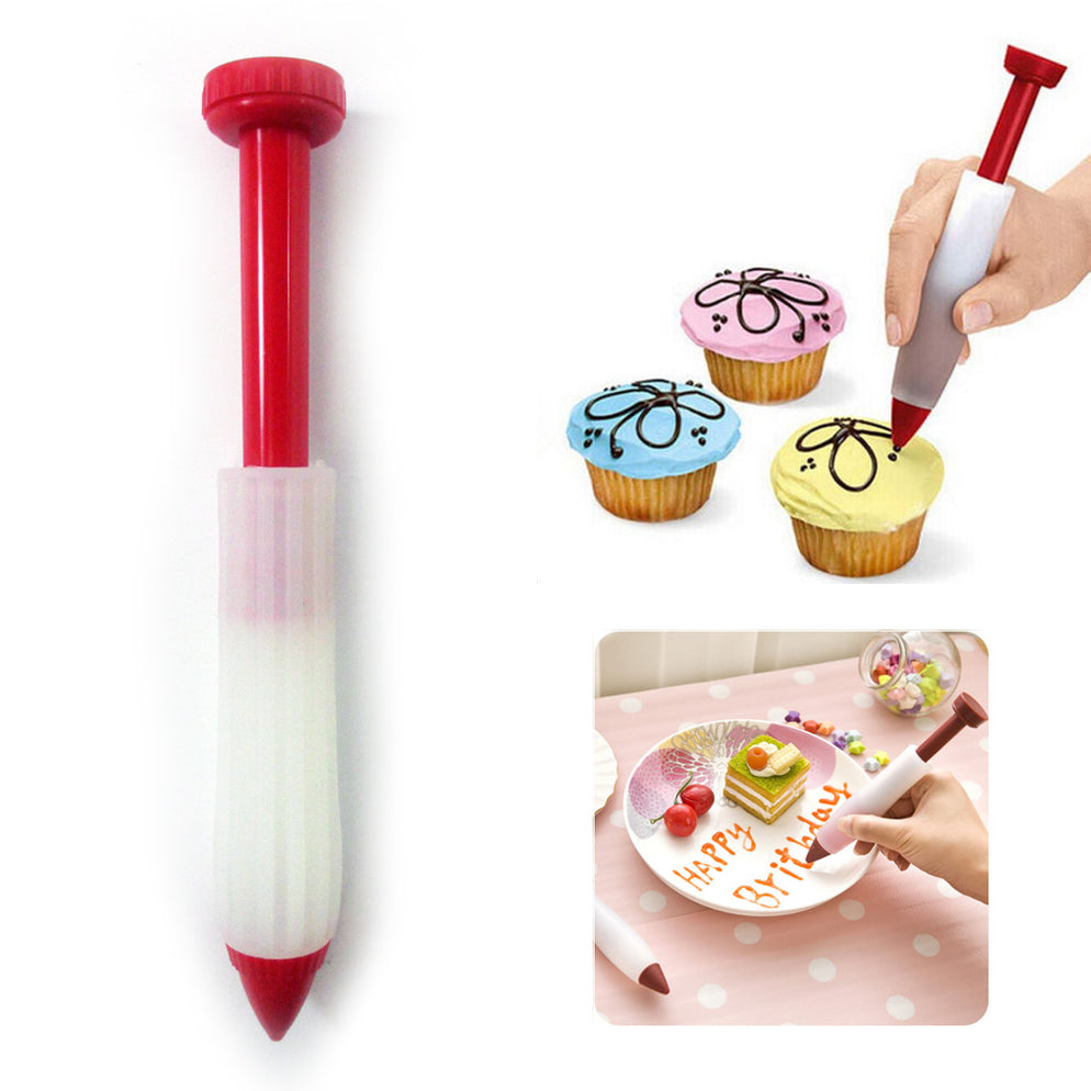 1 Pc Cake Decorating Pen Icing Pastry Decor Fondant Writing Cake Bakin ...