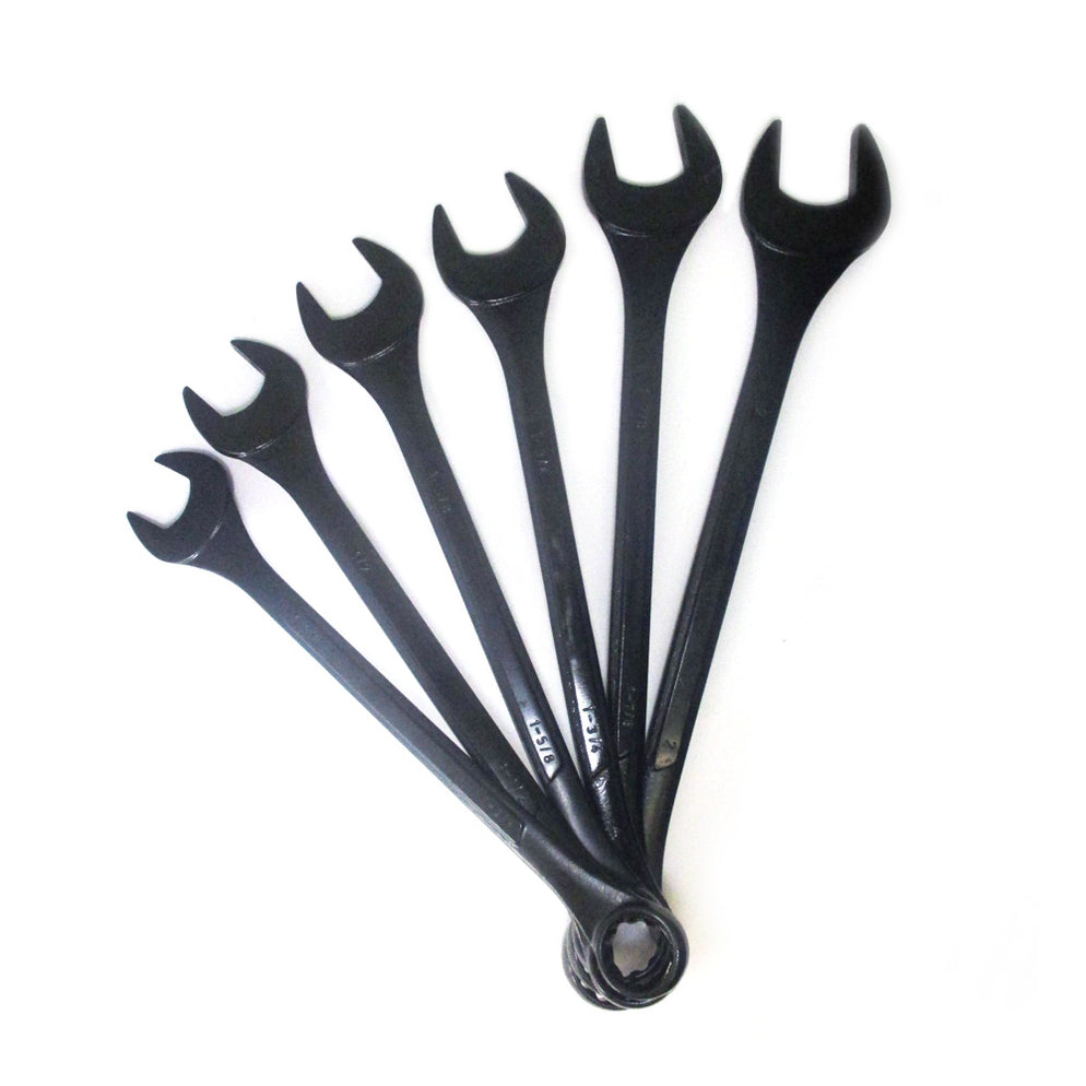 6 Pc Wrench Set Jumbo Combination Huge Large Metric Big Tools Heavy Du ...