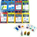 8 Early Learning Flash Cards English Spanish Math Colors Shapes Alphab ...
