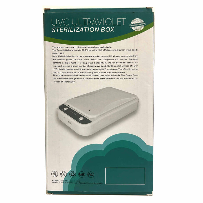 Sterilization Box UVC Ultraviolet Multifunctional Disinfecting Machine ...