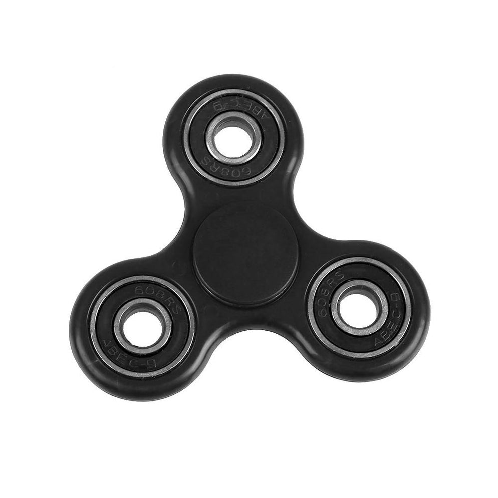 3 Pc Fidget Spinners Gyro Tri-Spinner Toy Metal Ball EDC Hand Finger F ...