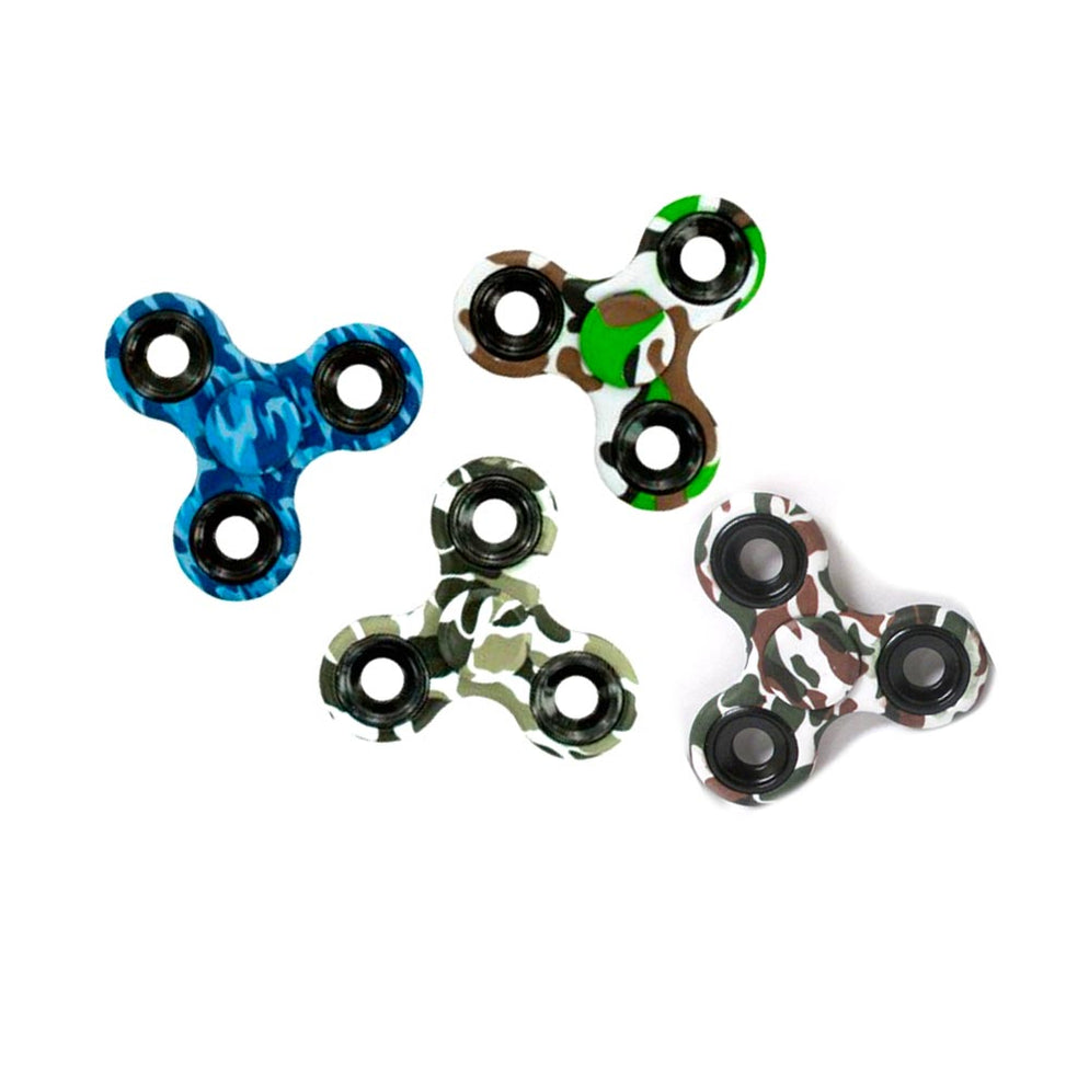 12 Gyro Camo Tri-Spinner Fidget Toy Camouflage EDC Finger Spin Desk Fo ...