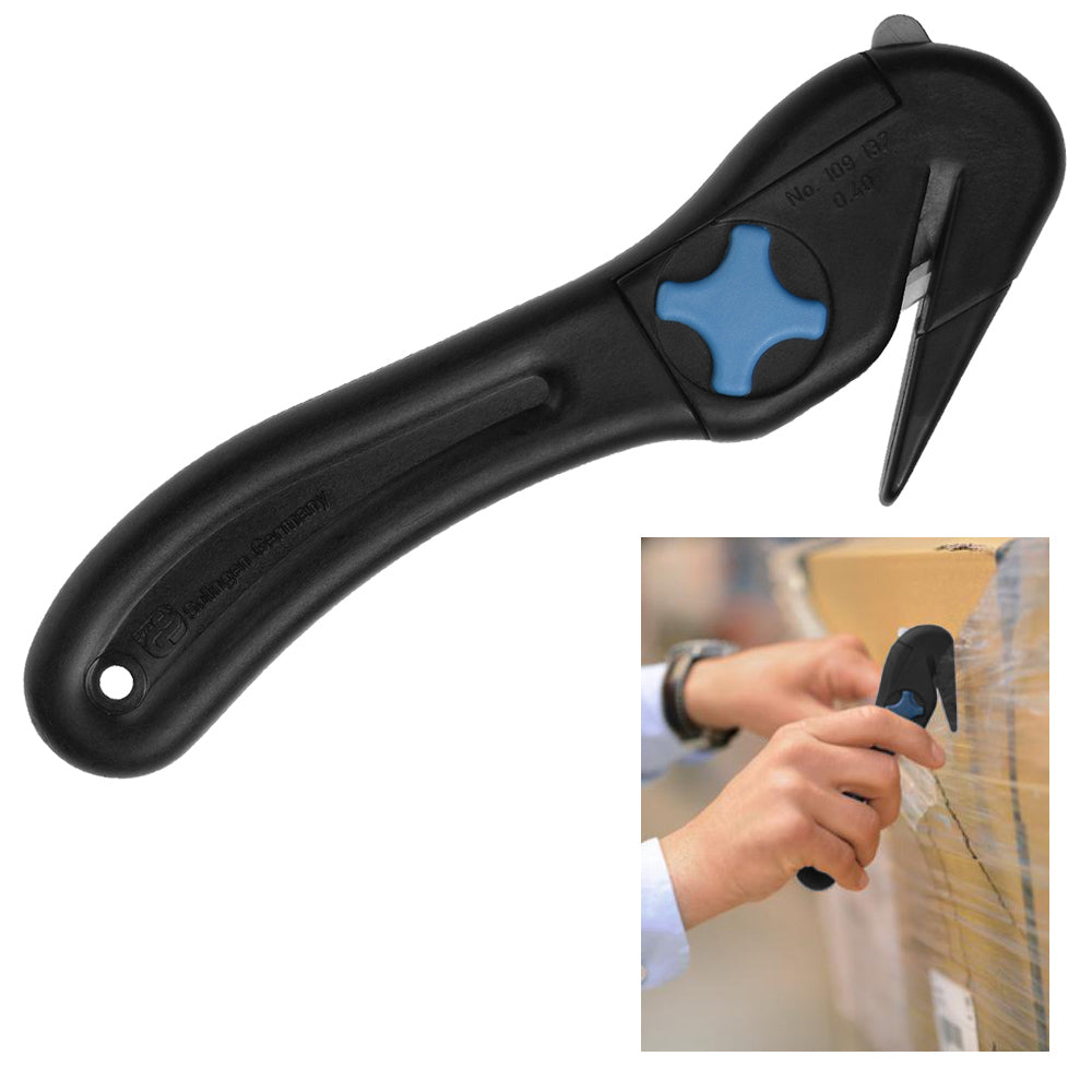 1 X Safety Cutter Knife Blade Hook Style Box Shrink Wrap Opener Packag ...