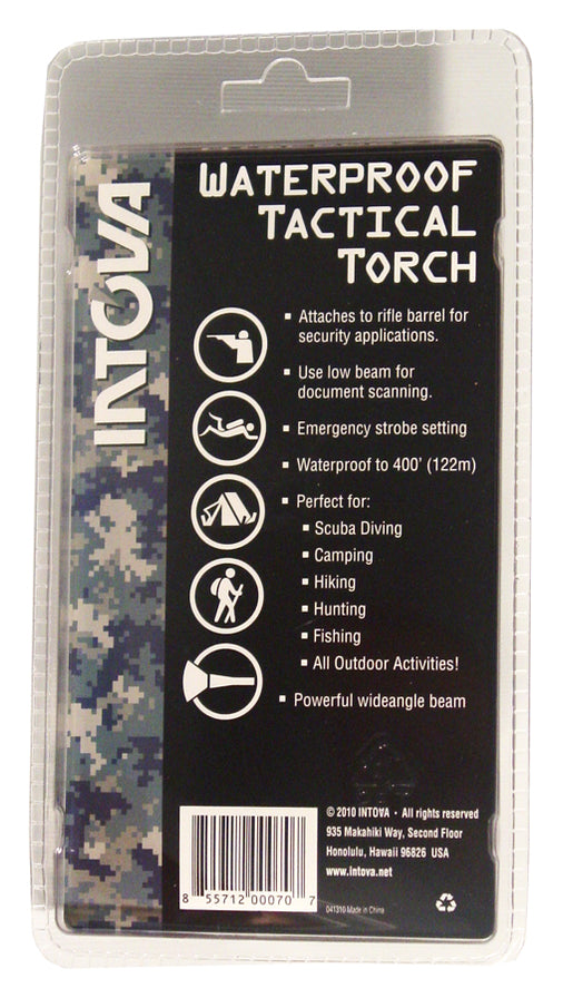 Intova Waterproof Flashlight Tactical Torch 400' Lamp Spotlight Lumen ...